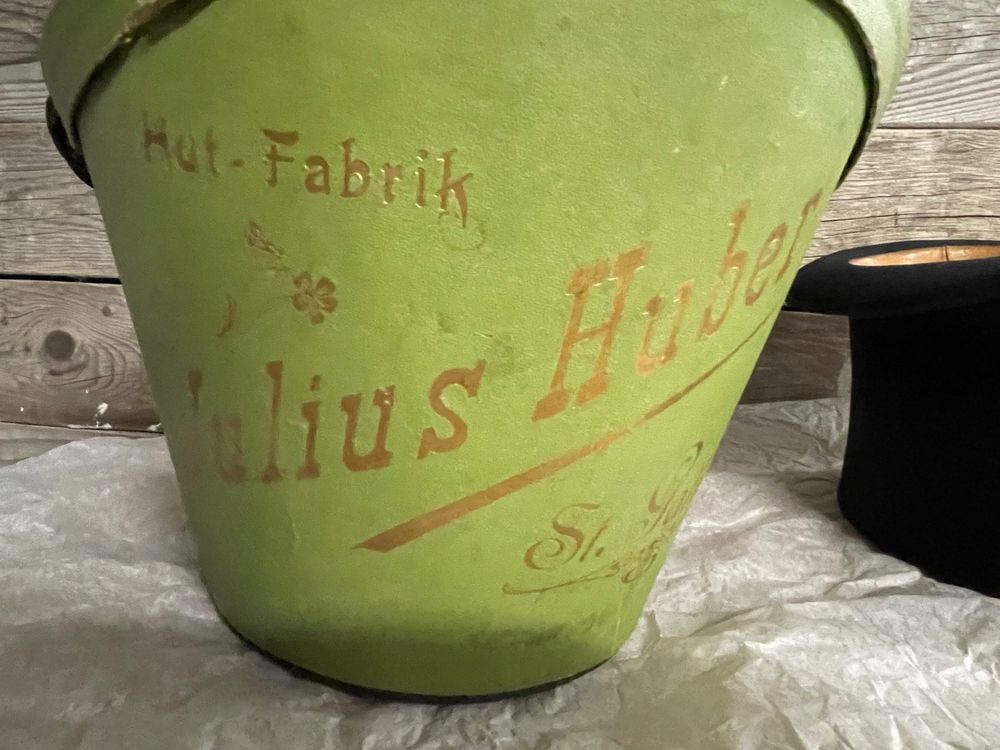 Zylinder & Hutschachtel/1844/Fabrik Julius Huber-St. Gallen (Gebraucht ...