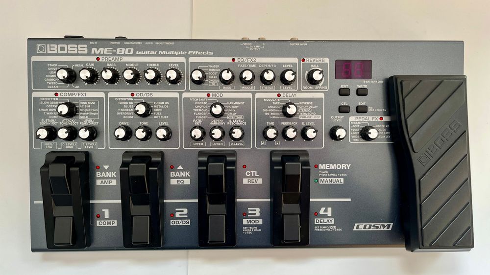 Boss ME-80 Guitar Multiple Effects Pedal / Aus erster Hand (Gebraucht ...