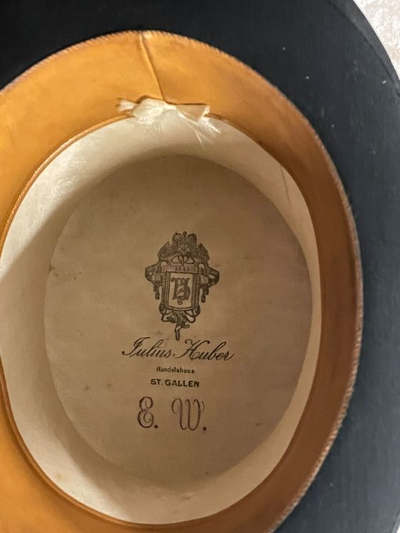 Zylinder & Hutschachtel/1844/Fabrik Julius Huber-St. Gallen (Gebraucht ...