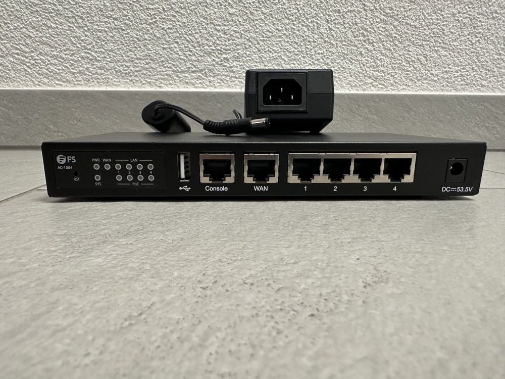FS.COM FS AC-1004, 802.11ax Wireless LAN Controller 64APs (Gebraucht ...