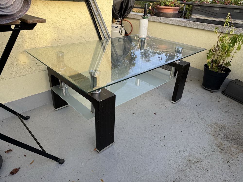 Erstaunlich Ikea Glastisch Metall Bild