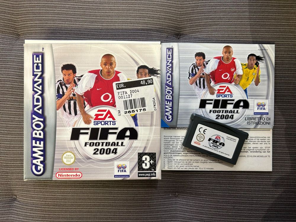 Fifa 2004 Nintendo Game Boy Advance (Gebraucht) in Giubiasco für CHF 15 ...