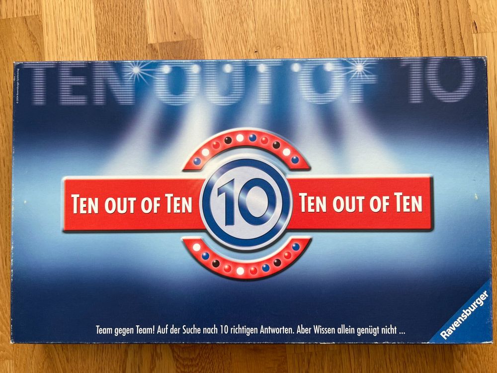 Ten out of Ten | Kaufen auf Ricardo
