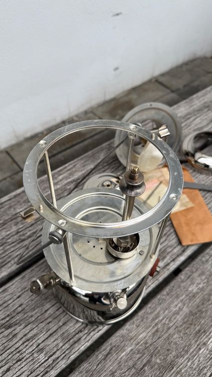 Hasag 51A Liliput militär lampe Benzinlampe Petromax Laterne (Neu ...