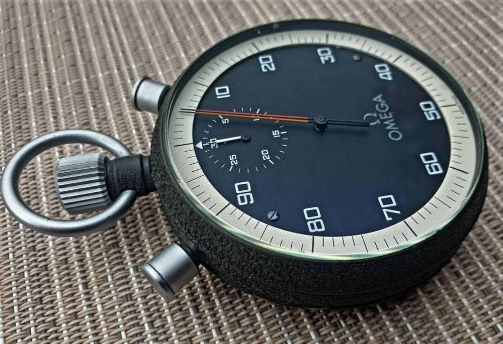 Omega Rattrapante XL 65mm Stoppuhr Chronometre Schleppzeiger (Gebraucht ...