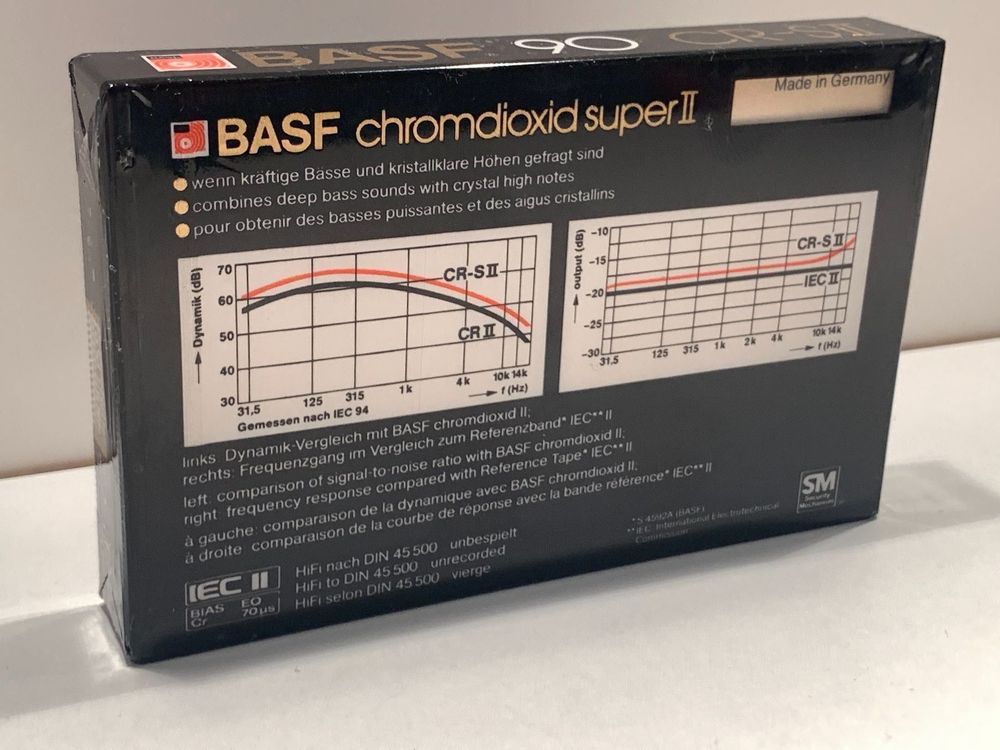 BASF chromdioxid super 90 Cassette | Kaufen auf Ricardo