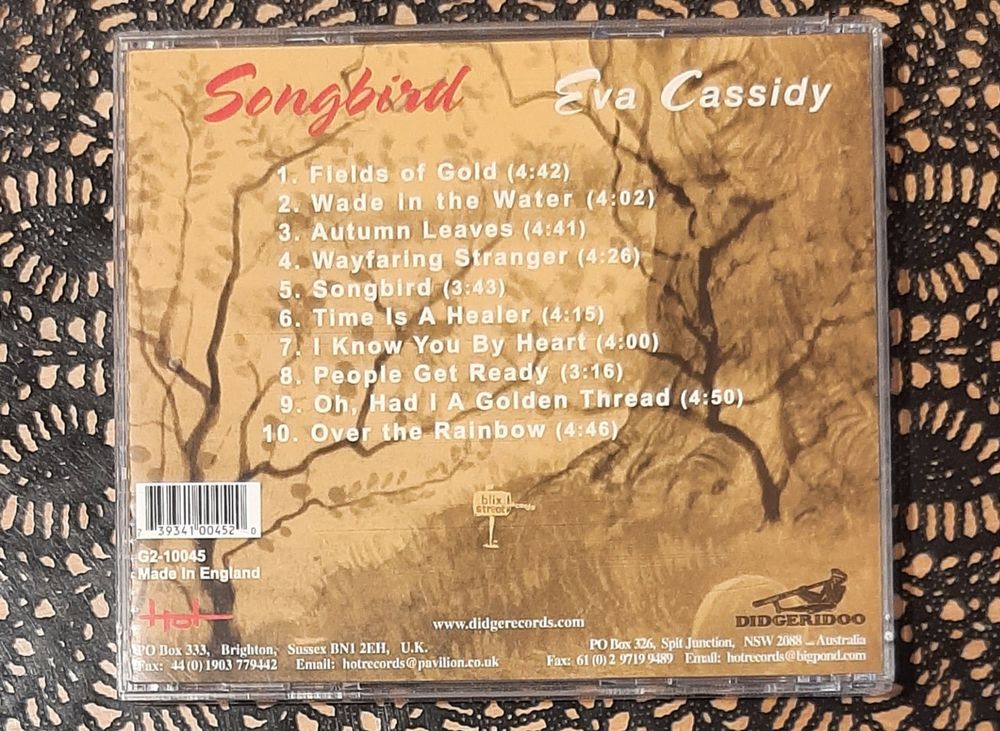 Eva Cassidy - Songbird, USA Pop CD Album 1998 (Gebraucht) in ...