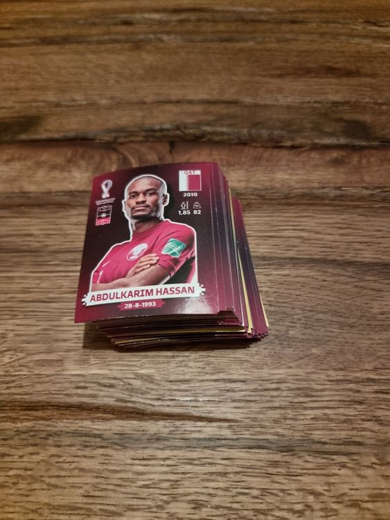 Ca. 100 Panini Sticker der Wm 2022 | Kaufen auf Ricardo