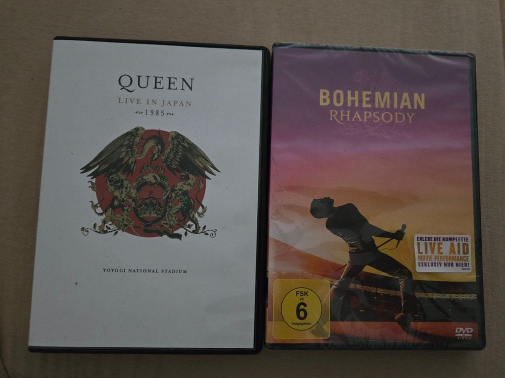 Bohemian Rhapsody + Queen: Live in Japan (DVD) (Neu (gemäss ...