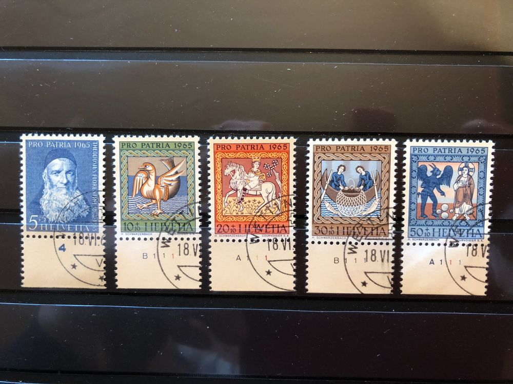 Pro Patria 1965 oblitéré 1er jour (D'occasion) à Vevey pour CHF 1 ...