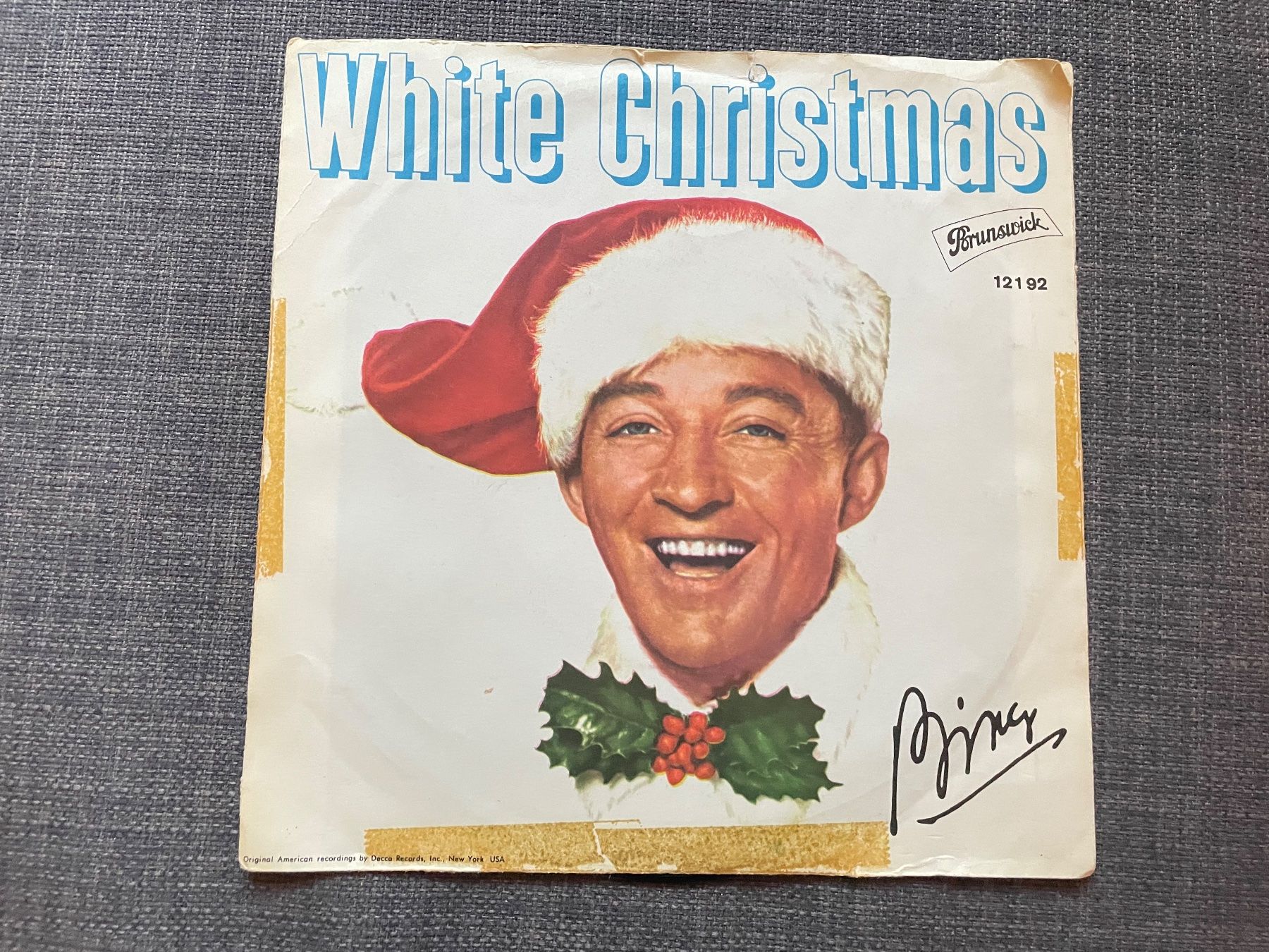 BING CROSBY: WHITE CHRISTMAS *RARE SINGLE* KULT! (Gebraucht) in ...