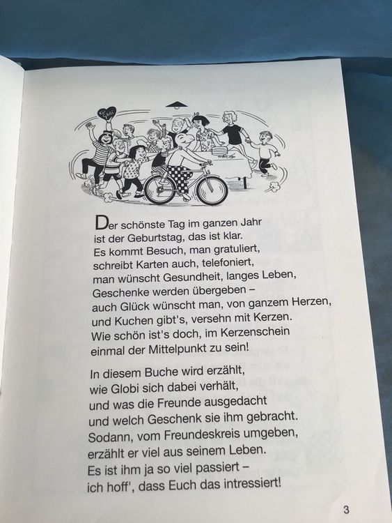 Globi Buch / Globis Geburtstag / 1. Aufl. 1992 /Top Zustand (Gebraucht) in für CHF 12 – mit ...