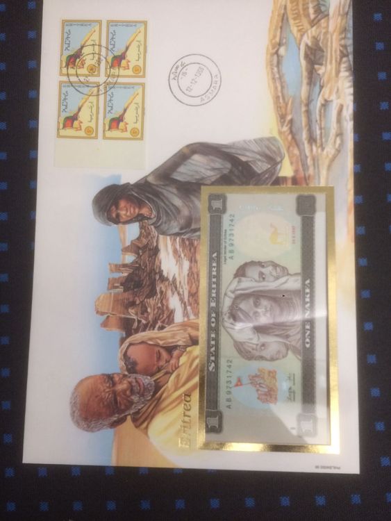 Banknotenbrief Eritrea (Neu und originalverpackt) in Muralto für CHF 4.5 – mit Lieferung auf ...