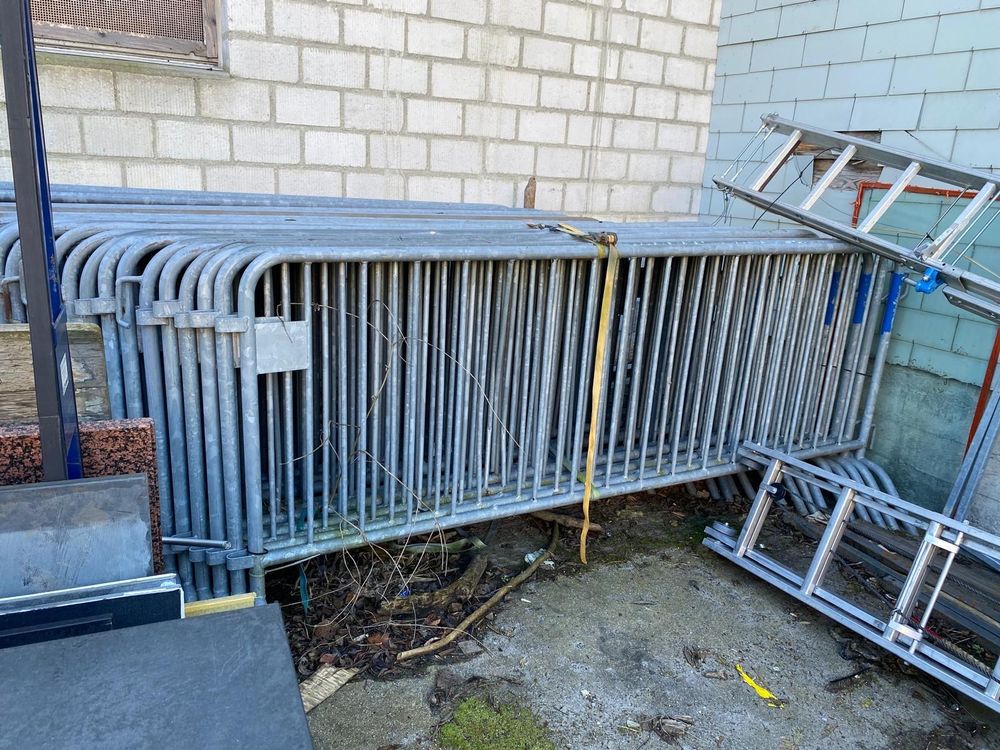 Mobile Bauzäune, Sicherheitsgitter, Absperrgitter (Gebraucht) in St ...