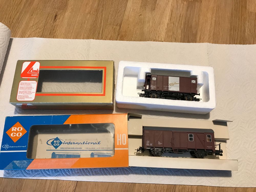 Roco DB/ Lima SBB Güterwagen (Gebraucht) in Basel für CHF 8 – mit ...