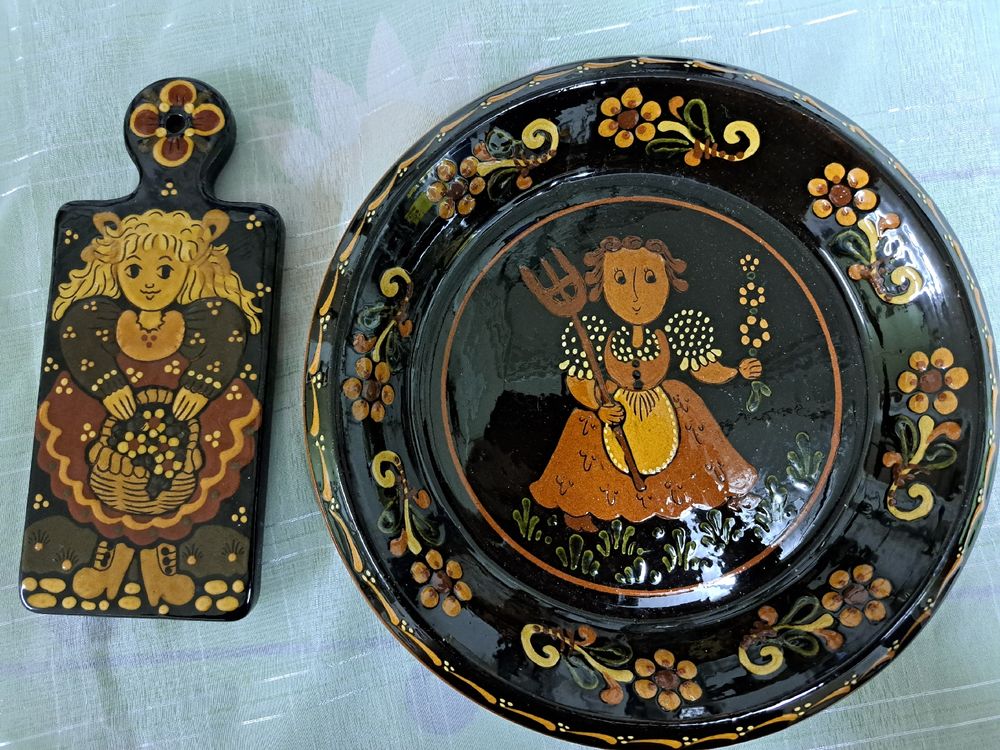 Berner Keramik Teller Butterplättli Handarb. Heimatwerk (Neu (gemäss ...