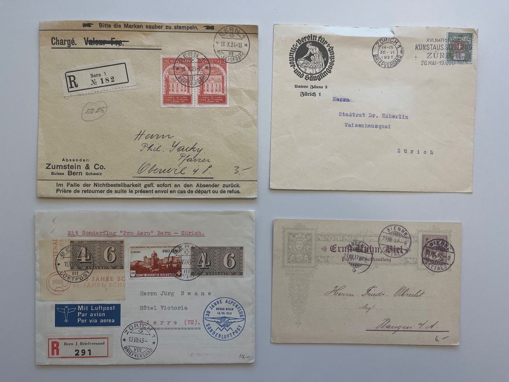 Ganzsachen Schweiz (Gebraucht) in Adliswil für CHF 10 – mit Lieferung auf Ricardo kaufen