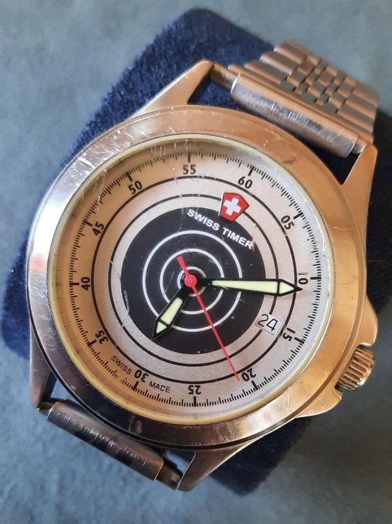 SWISS TIMER Swiss Made Herrenuhr 40mm (Gebraucht) in Speicher für CHF ...