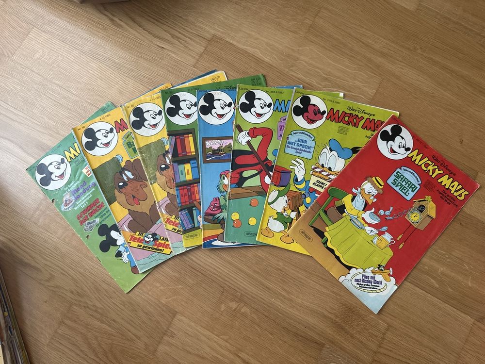 Mickey Maus Hefte / Comics von 1983 (Gebraucht) in Zug für CHF 4 – mit Lieferung auf Ricardo kaufen