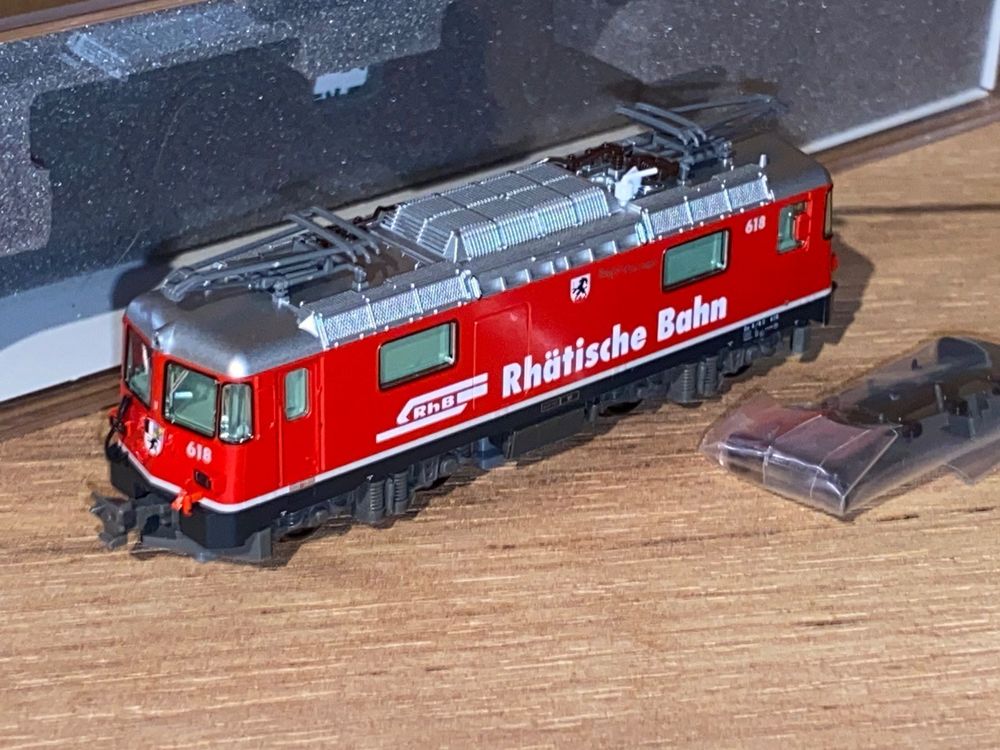 AEMA 101067-53 N Kato RhB Ge 4/4 II #618 Bergün Neu in OVP | Kaufen auf Ricardo