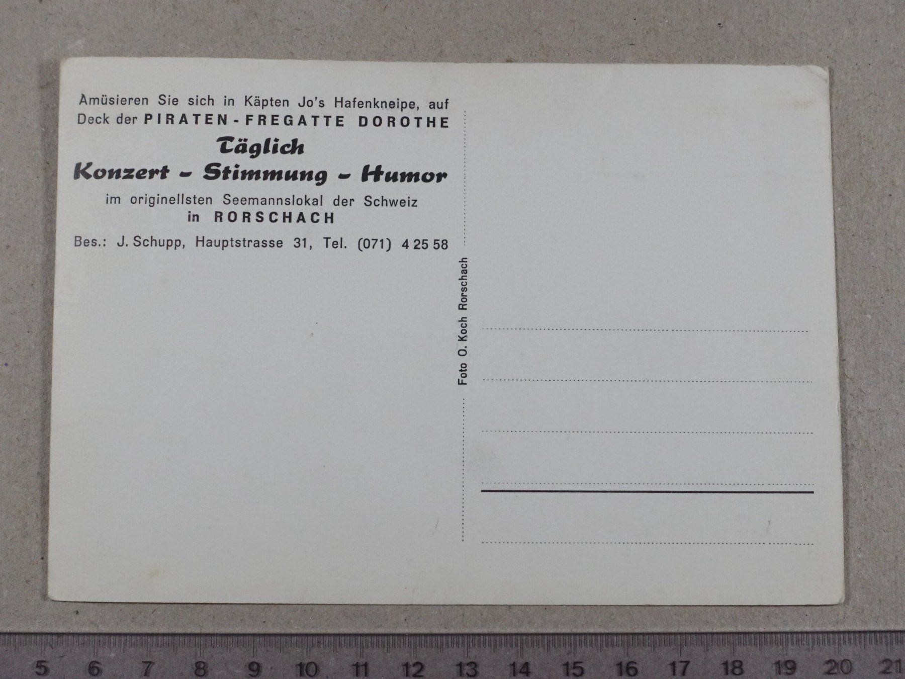 Rorschach, Jo's Hafenkneipe, St. Gallen, Bodensee (Gebraucht) in ...