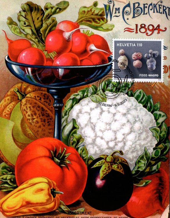 Maximumkarte No Food Waste | Kaufen auf Ricardo