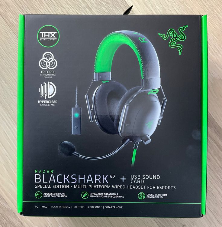 Razer Multiplattform BlackShark V2 Special Edition WIE NEU (Neu (gemäss ...