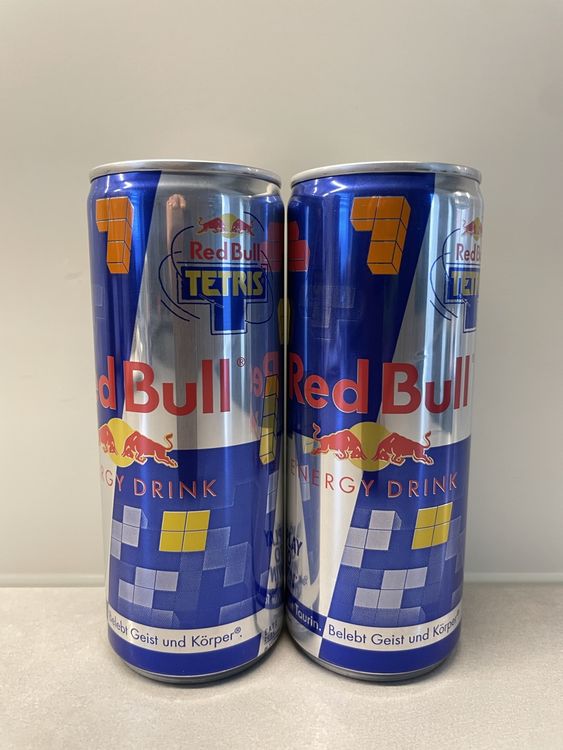 Red Bull Energy Drink Tetris Edition, 2 Dosen, ungeöffnet (Neu und ...