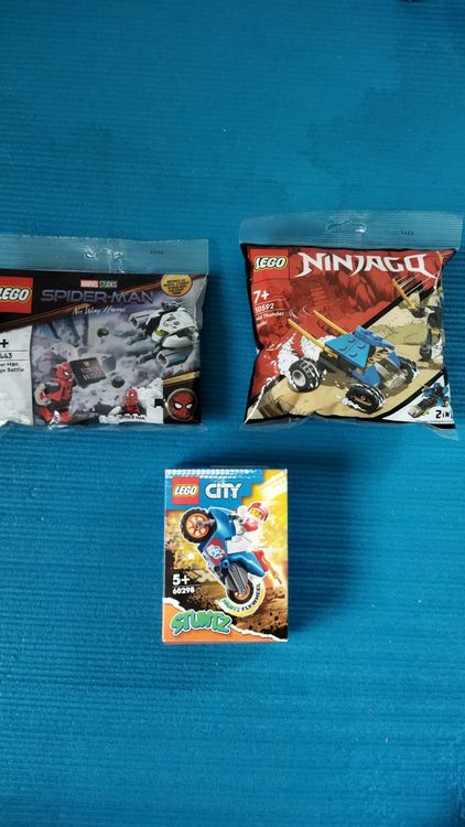 Lego city 60298, Njago 30592, Spiderman 30443 | Kaufen auf Ricardo