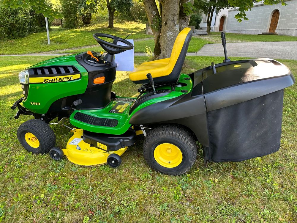 Rasentraktor John Deere X155R (Gebraucht) in Grossdietwil für CHF 3700 ...