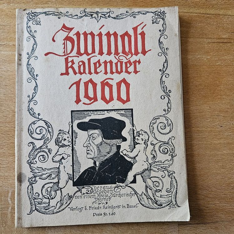 Zwingli Kalender 1960 | Kaufen auf Ricardo