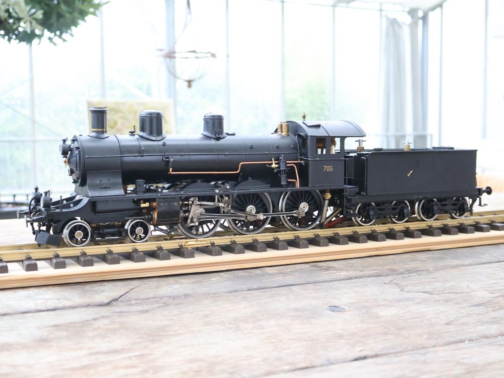 Fulgurex/Aster Echtdampf Lok SBB A 3/5 - Spur 1 Messing (Gebraucht) in ...