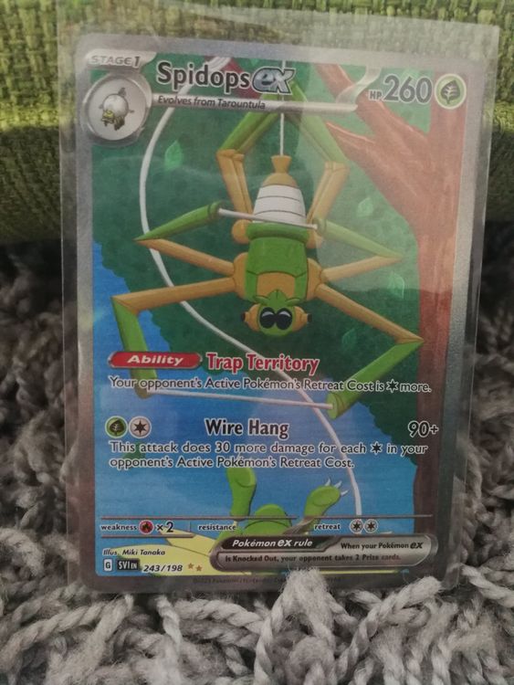 Pokémon Karte Spidos ex | Kaufen auf Ricardo