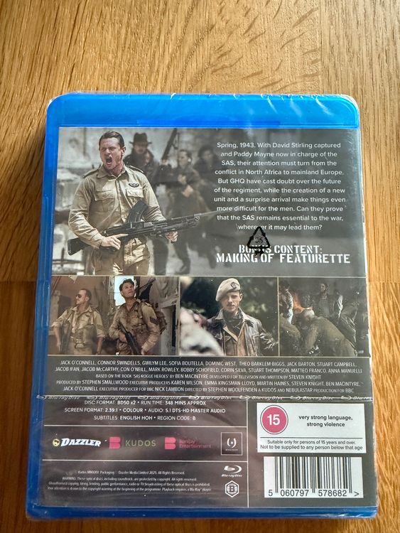 💿🔥 SAS Rogue Heroes – Series Two (UK-Import, Blu-ray, Neu (Neu und ...