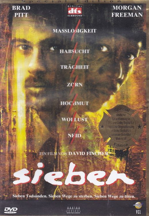DVD ab Fr. 1.--, Sieben (Gebraucht) in Lausen für CHF 1 – mit Lieferung auf Ricardo kaufen
