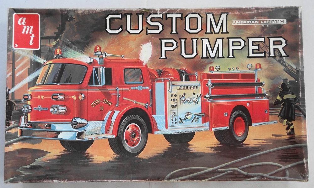 AMT CUSTOM PUMPER by AMERICAN LAFRANCE 1000 SERIES 1:25 (Neu (gemäss ...