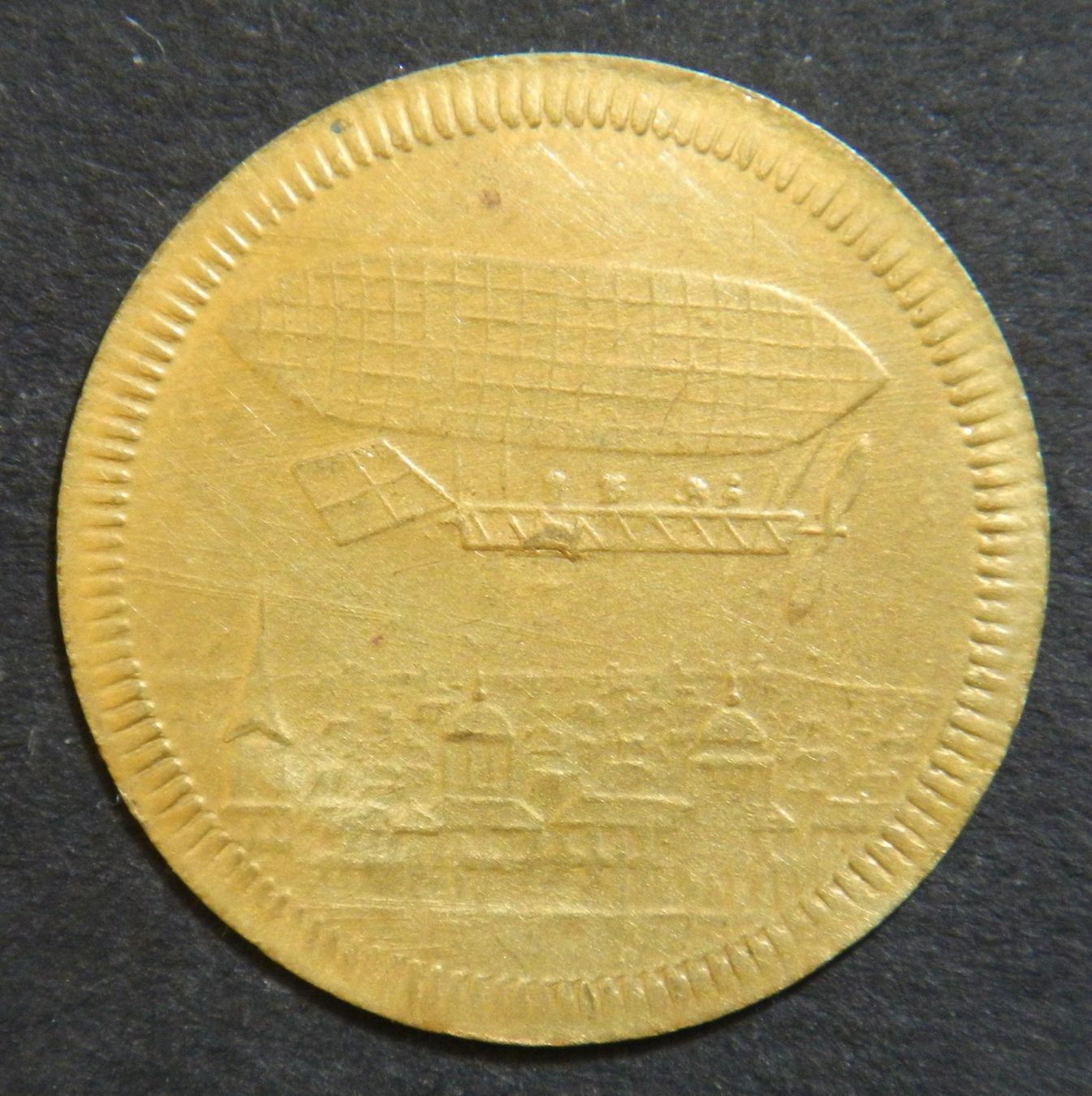 Lauer Nürnberger alte Spielmarke * Luftschiff Graf Zeppelin (Gebraucht ...