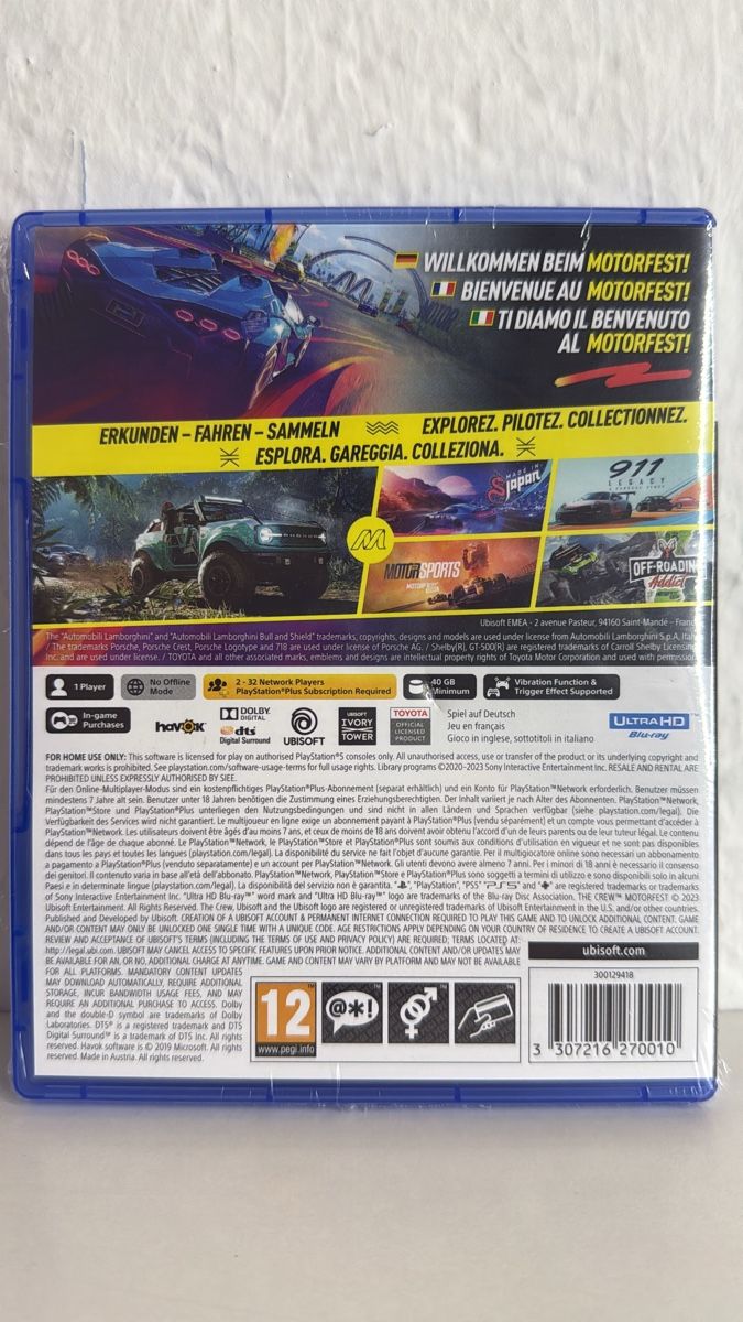 The Crew Motorfest (PS5) - New & Sealed Racing Game! (Neu und ...