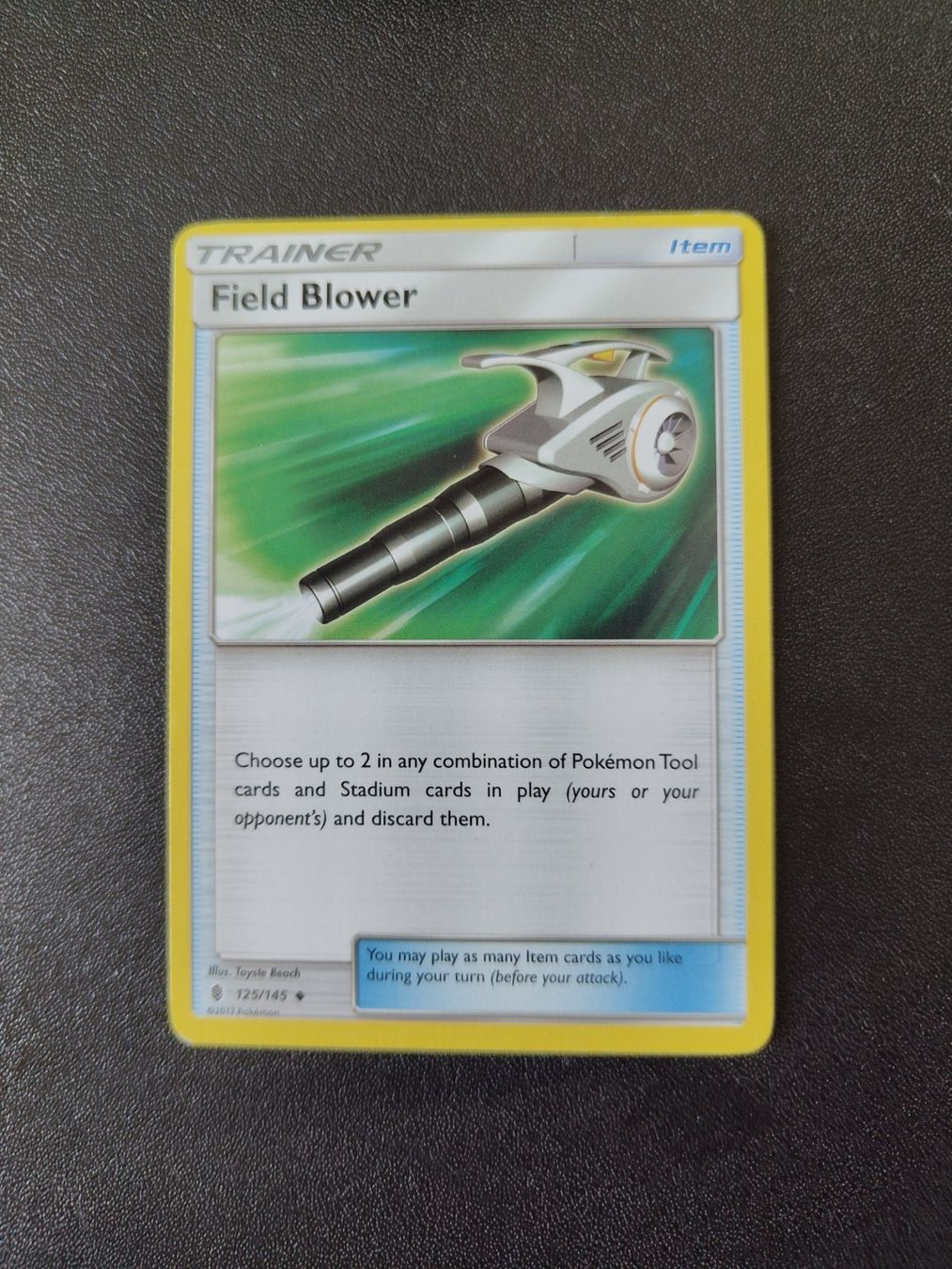 Field Blower 125/145 Trainer Pokémon SM Guardians Rising EN (Gebraucht ...