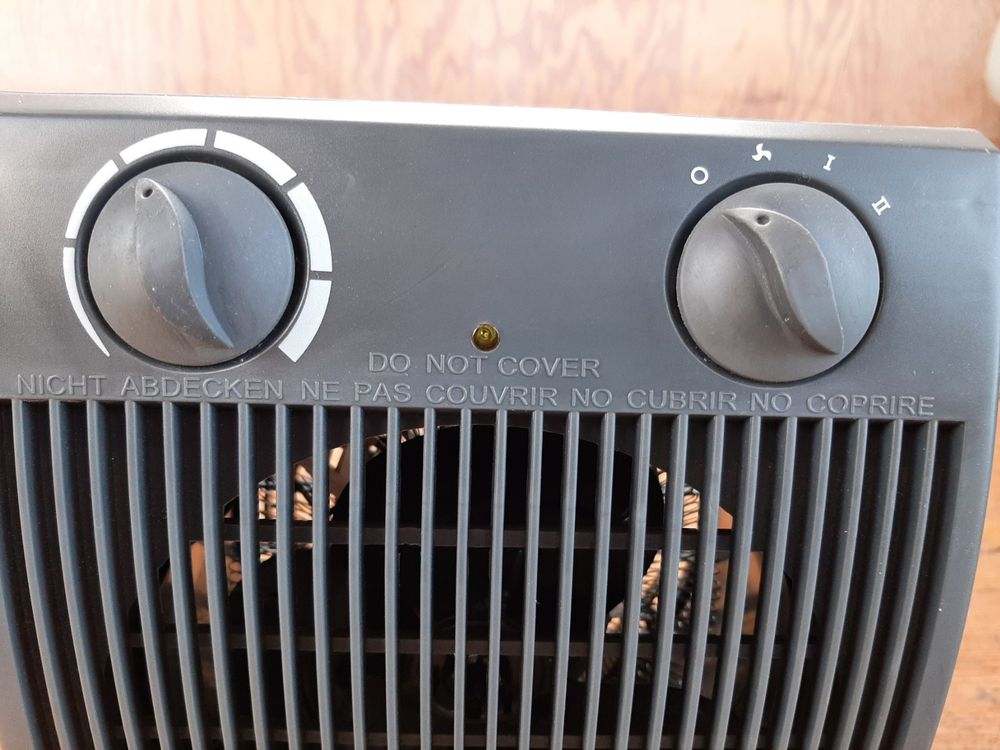 Elektro-Heizlüfter, 2000 Watt | Kaufen auf Ricardo