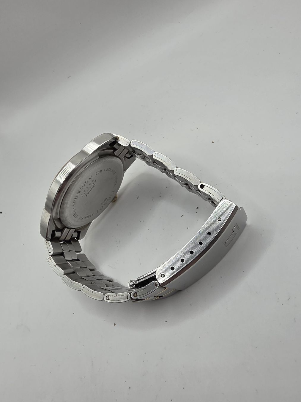 Tissot PR 50 Uhr, Quartz, Edelstahl/Gold, Top Zustand! (Gebraucht) in ...