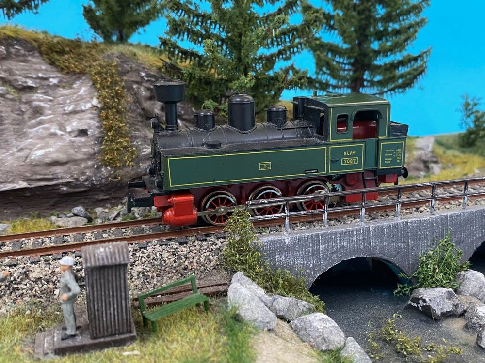 Märklin AC Dampflokomotive KLVM 3087 analog ( 3087 ) (Gebraucht) in ...