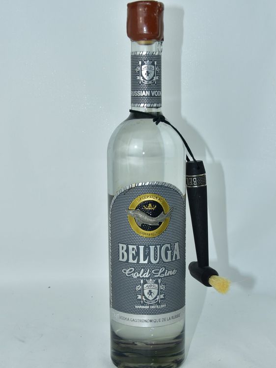 🩻🩻SPEZIAL RUSSIA VODKA BELUGA GOLD LINE 480 40% 0,7 LTRS (Neu (gemäss ...