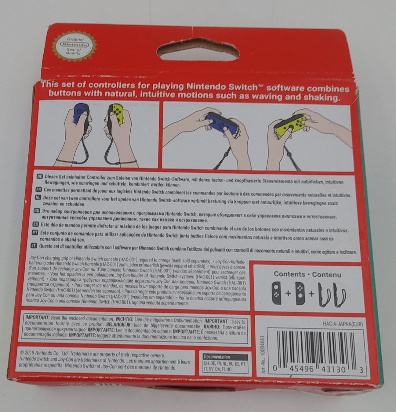 Joy-Con Nintendo Switch Blue & Neon Yellow – Avec Boîte (D'occasion) à ...