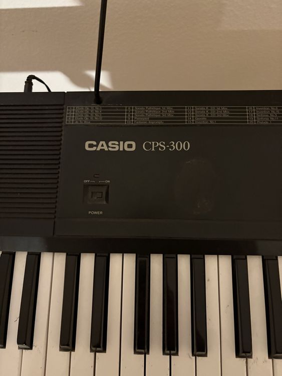 CASIO CPS 300 Keyboard (Gebraucht) in Zürich für CHF 35 – nur Abholung ...