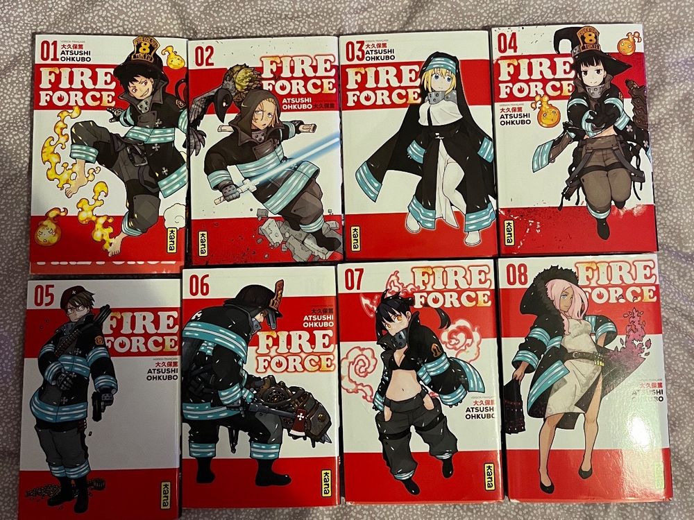 Manga Fire Force tome 1 à 8 | Kaufen auf Ricardo