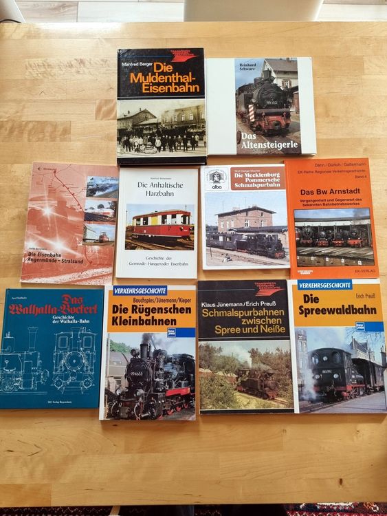 10 Bücher über die Eisenbahn (Gebraucht) in Birrwil für CHF 31 – mit ...