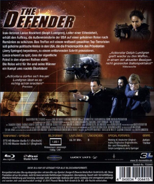 The Defender (2004) Dolph Lundgren (Blu ray) (Gebraucht) in Brunnen für ...