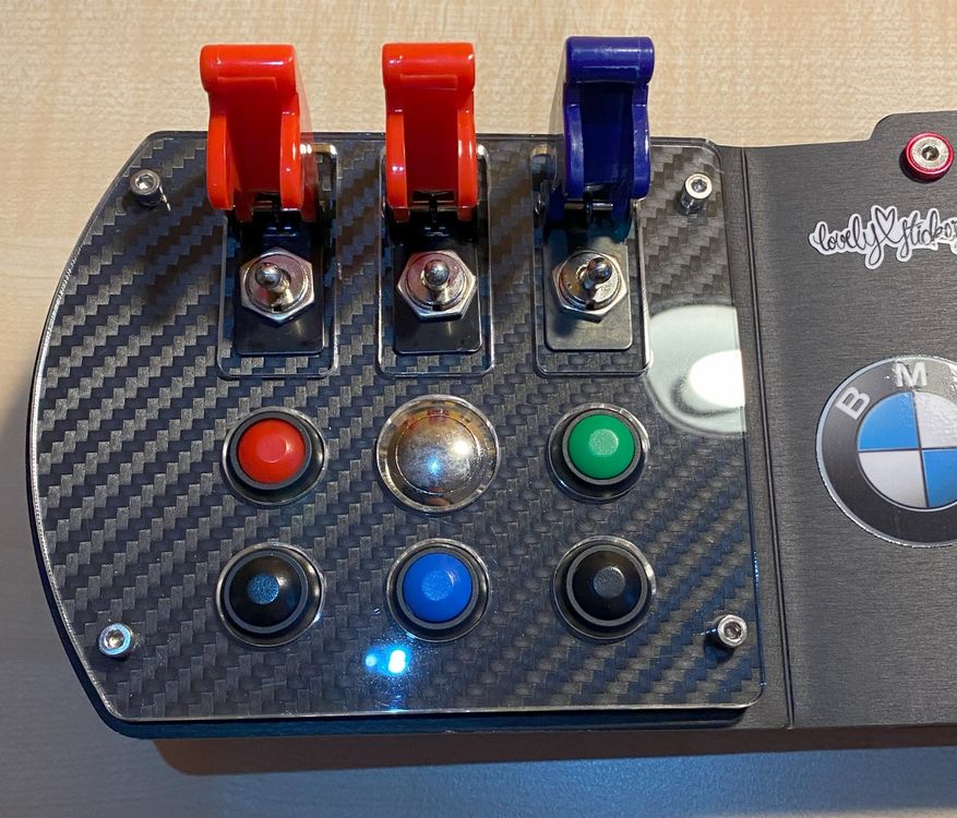 Button Box für Fanatec Clubsport und Podium Wheel Base DD (Gebraucht ...