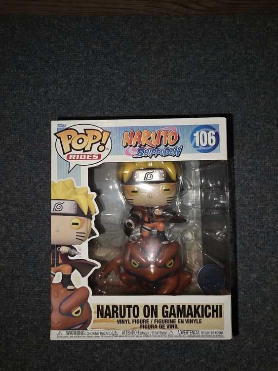Funko Pop! Rides Naruto auf Gamakichi 106 (Neu und originalverpackt) in ...